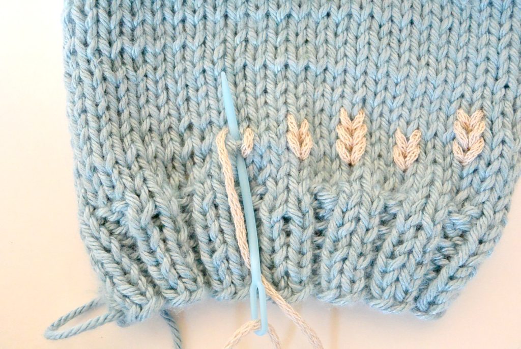 Embroider on Knit Tutorial - Duplicate Stitch – Mama In A Stitch