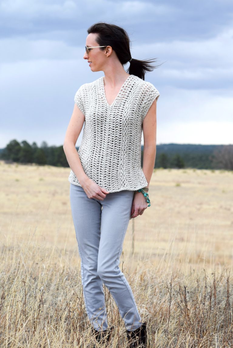 The "Topcho" Easy Crochet Shirt Pattern – Mama In A Stitch