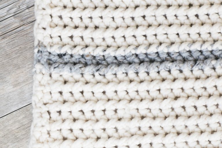 Winter Chunky Ribbed Crochet Afghan Pattern – Mama In A Stitch