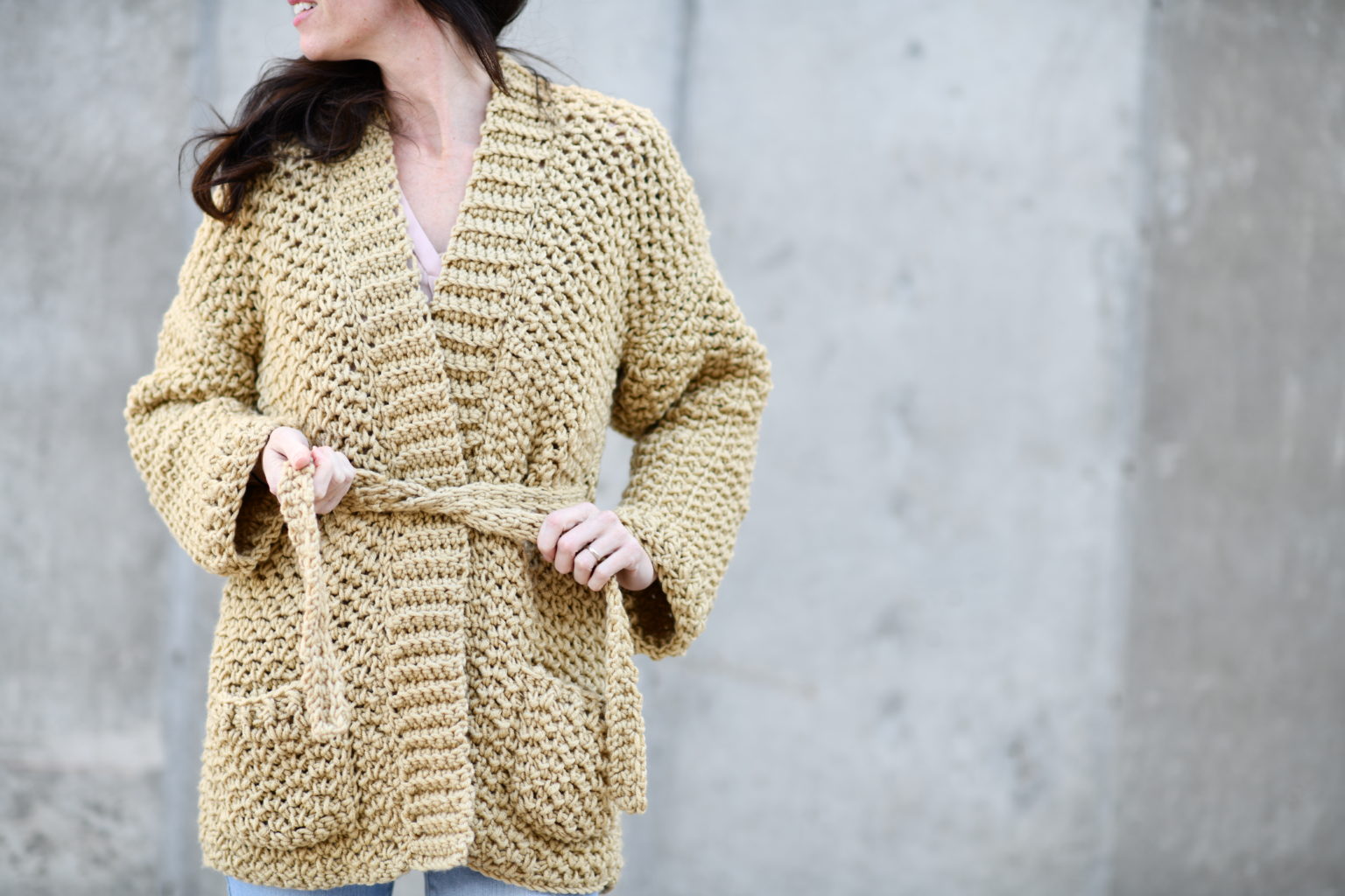 Long Crocheted Cardigan - Autumn Duster – Mama In A Stitch