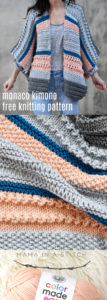 Monaco Kimono Knitting Pattern – Mama In A Stitch