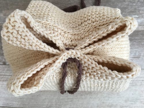 How To Knit A Backpack - Easy Knitting Pattern Mama In A Stitch