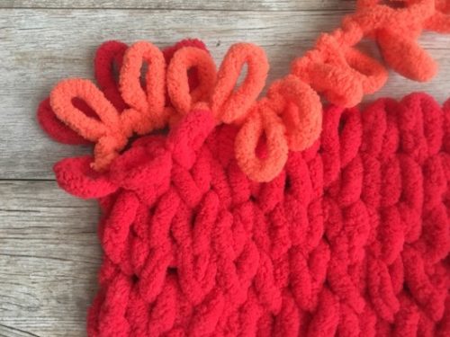 How To Make A Rainbow Blanket with Loop Yarn - Free Pattern – Mama In A ...