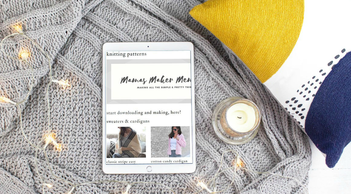 The New Mamas Maker Membership - Knitting and Crochet Printable ...