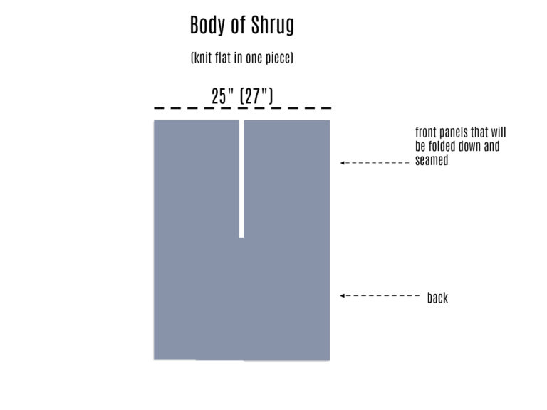 Painted Sky Comfy Shrug - Beginner Sweater Pattern – Mama In A Stitch