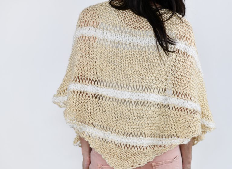 Triangle Wrap Top - Free Knitting Pattern – Mama In A Stitch