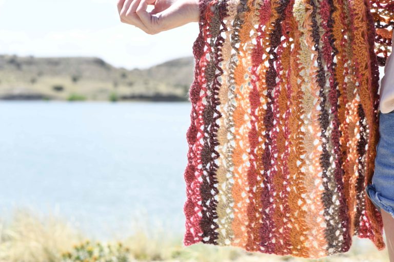 Isla Scalloped Wrap - Shawl Crochet Pattern – Mama In A Stitch
