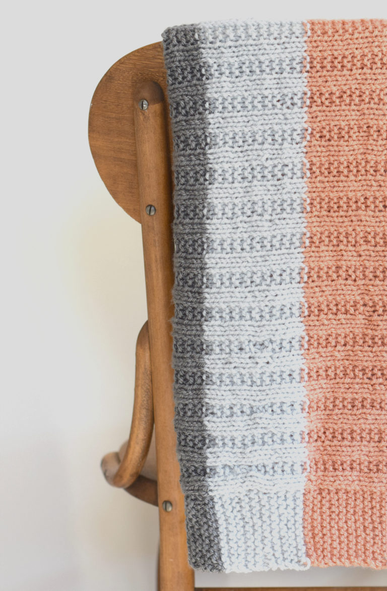 Easy Baby Blanket Knitting Pattern – Mama In A Stitch
