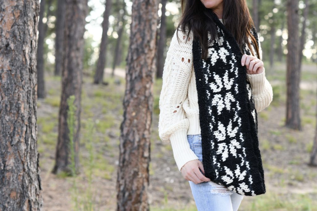 Scandinavian Scarf Free Knitting Pattern – Mama In A Stitch