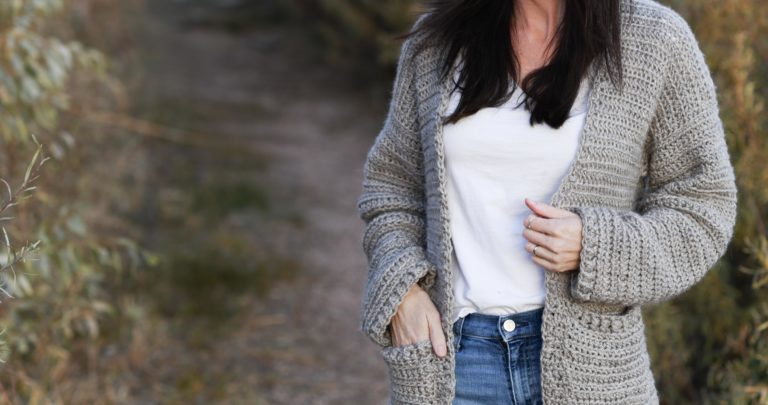 Easy Crochet Sweater Pattern - Boyfriend Cardigan – Mama In A Stitch