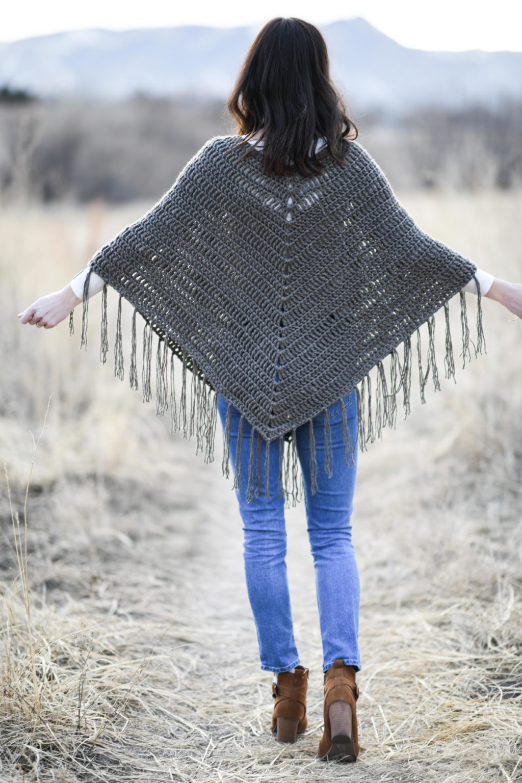 How To Crochet A Poncho - Trails End Seamless Poncho – Mama In A Stitch