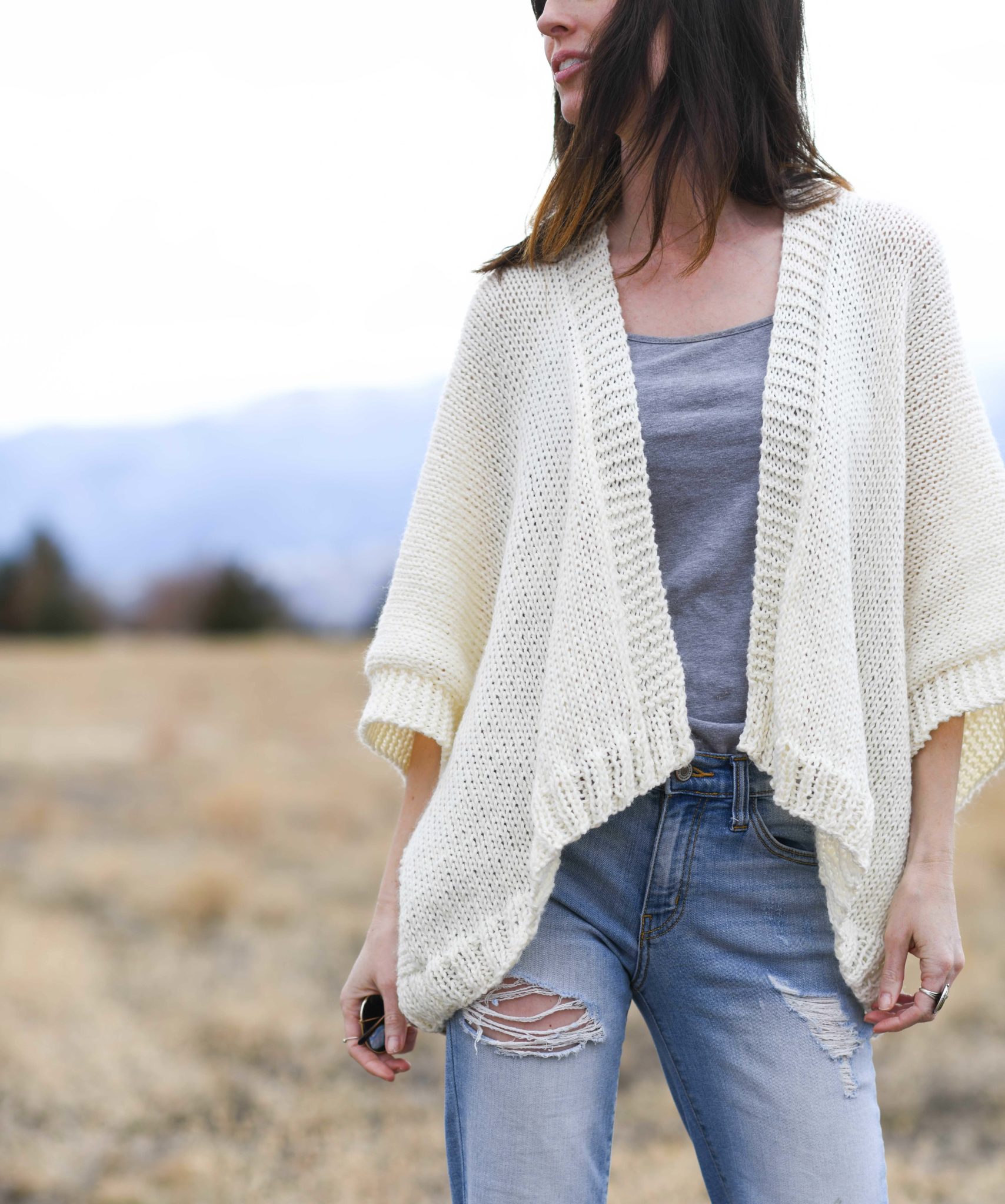 Easy Alpine Vest Knitting Pattern – Mama In A Stitch