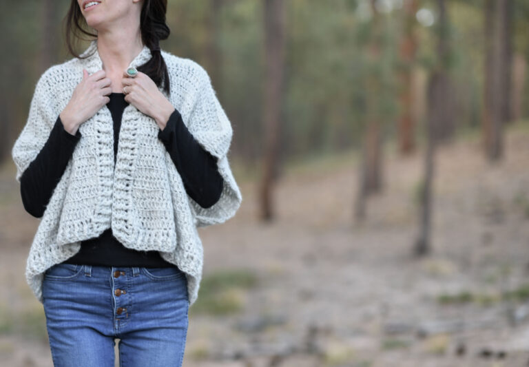 Cuddle Shawl Cardigan Pattern – Mama In A Stitch