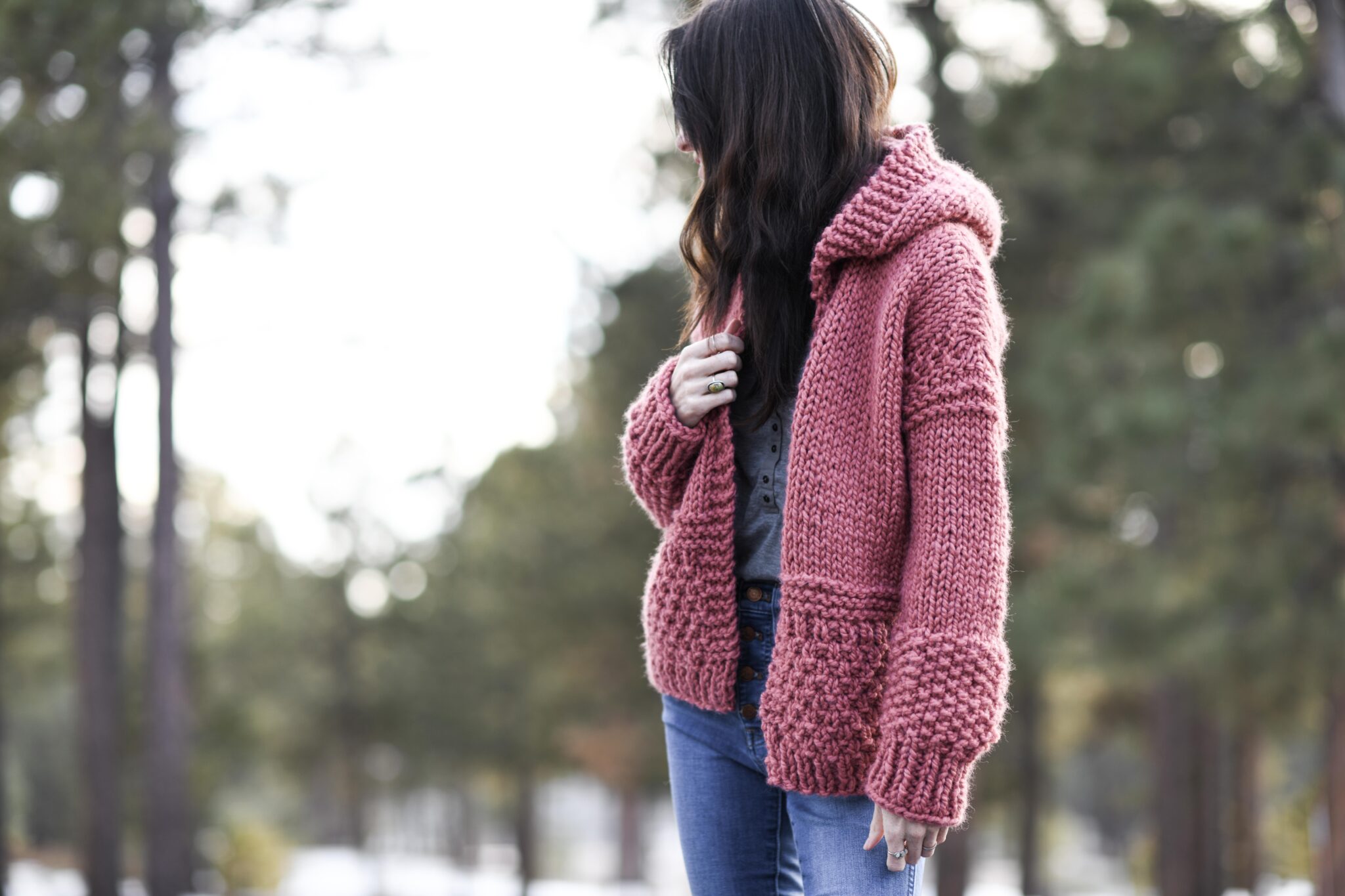 Cosmos Textured Knit Wrap – Mama In A Stitch