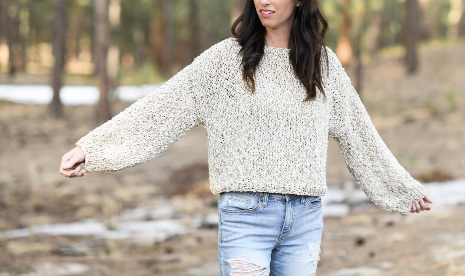 Easy Pullover Sweater Knitting Pattern – Mama In A Stitch