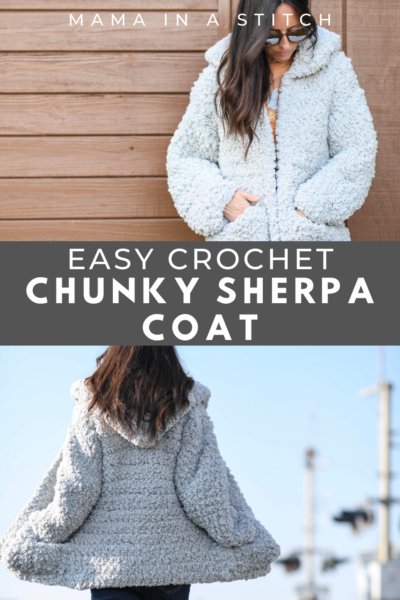 Sherpa Coat Crochet Pattern Mama In A Stitch