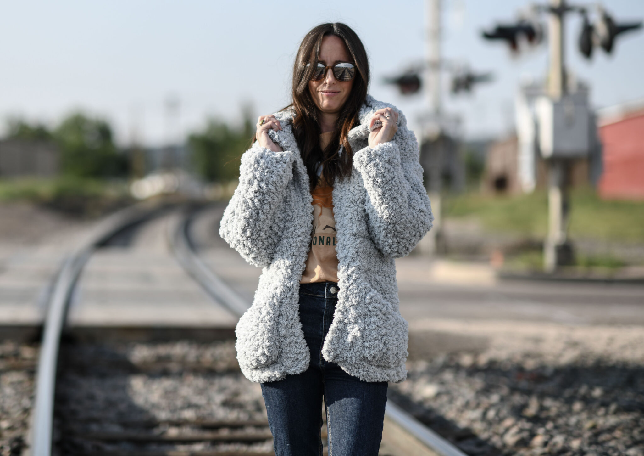 Sherpa Coat Crochet Pattern – Mama In A Stitch