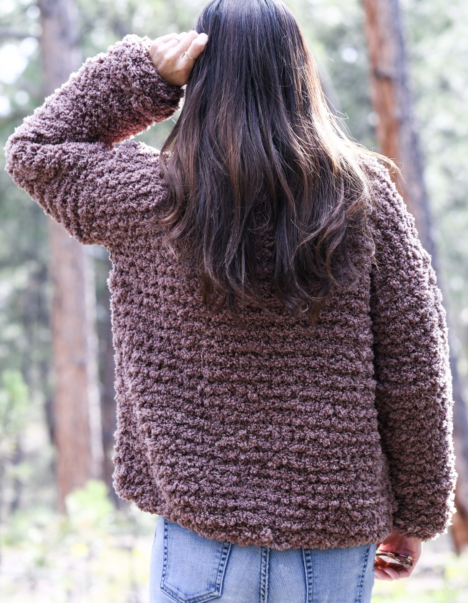Cozy Sherpa Pullover Knitting Pattern – Mama In A Stitch