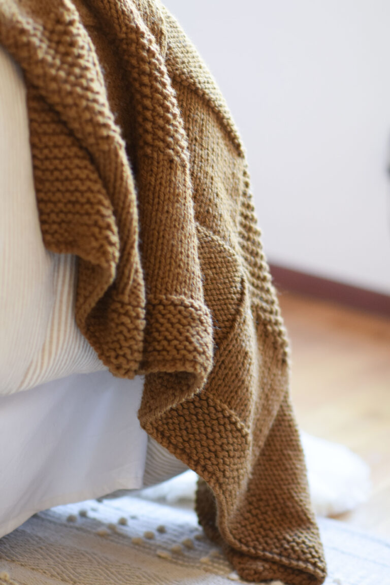 Knit Squares Blanket Seamless Quilt – Mama In A Stitch