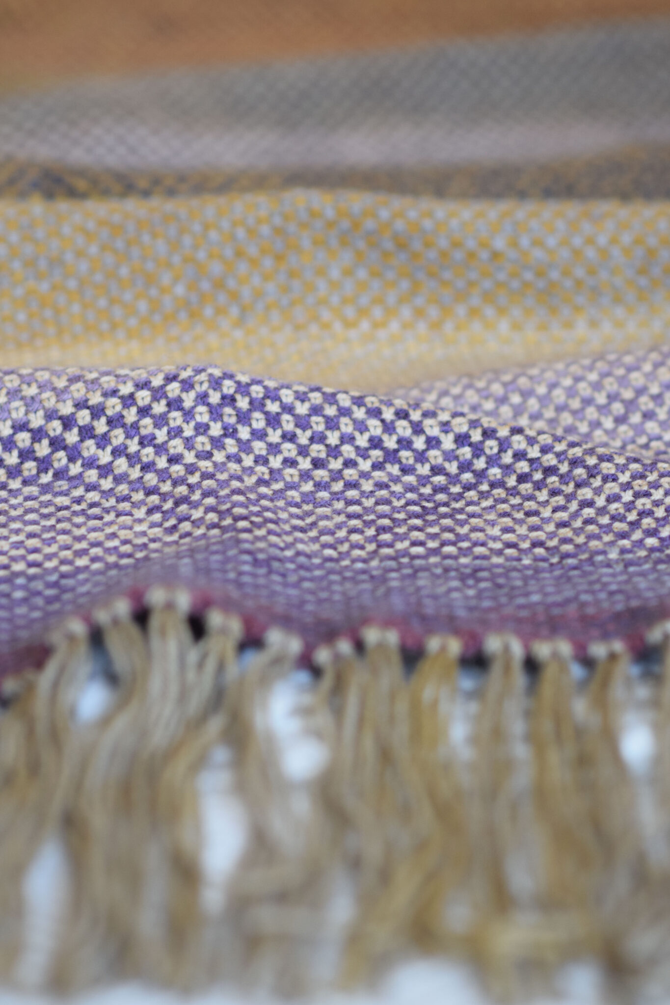 Woven Look Blanket Knitting Pattern – Mama In A Stitch