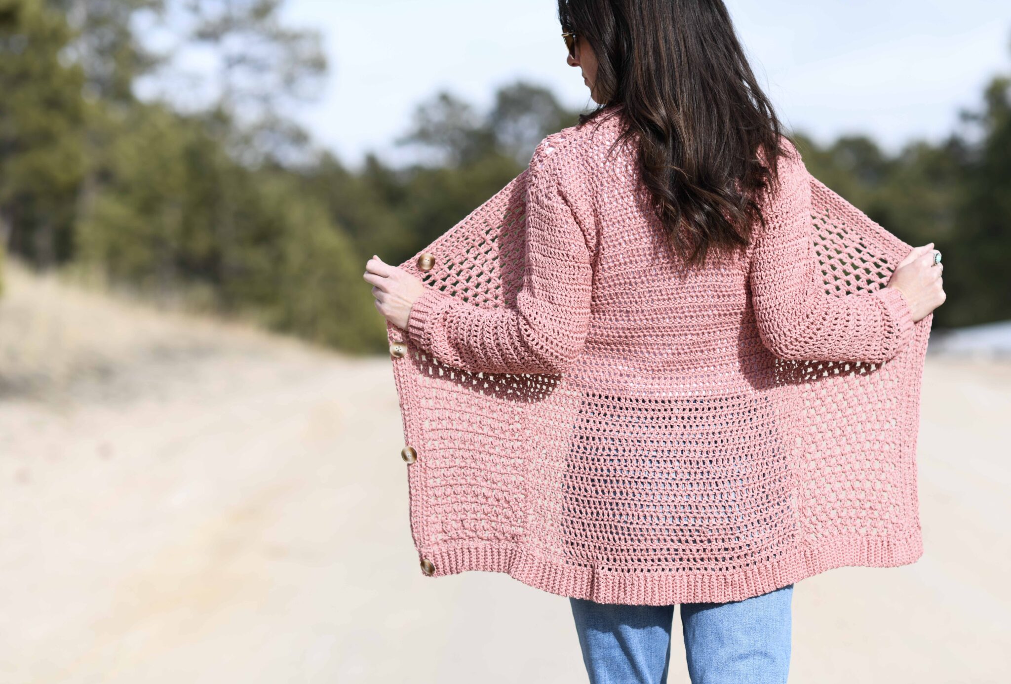 Light Cardigan Crochet Pattern – Mama In A Stitch