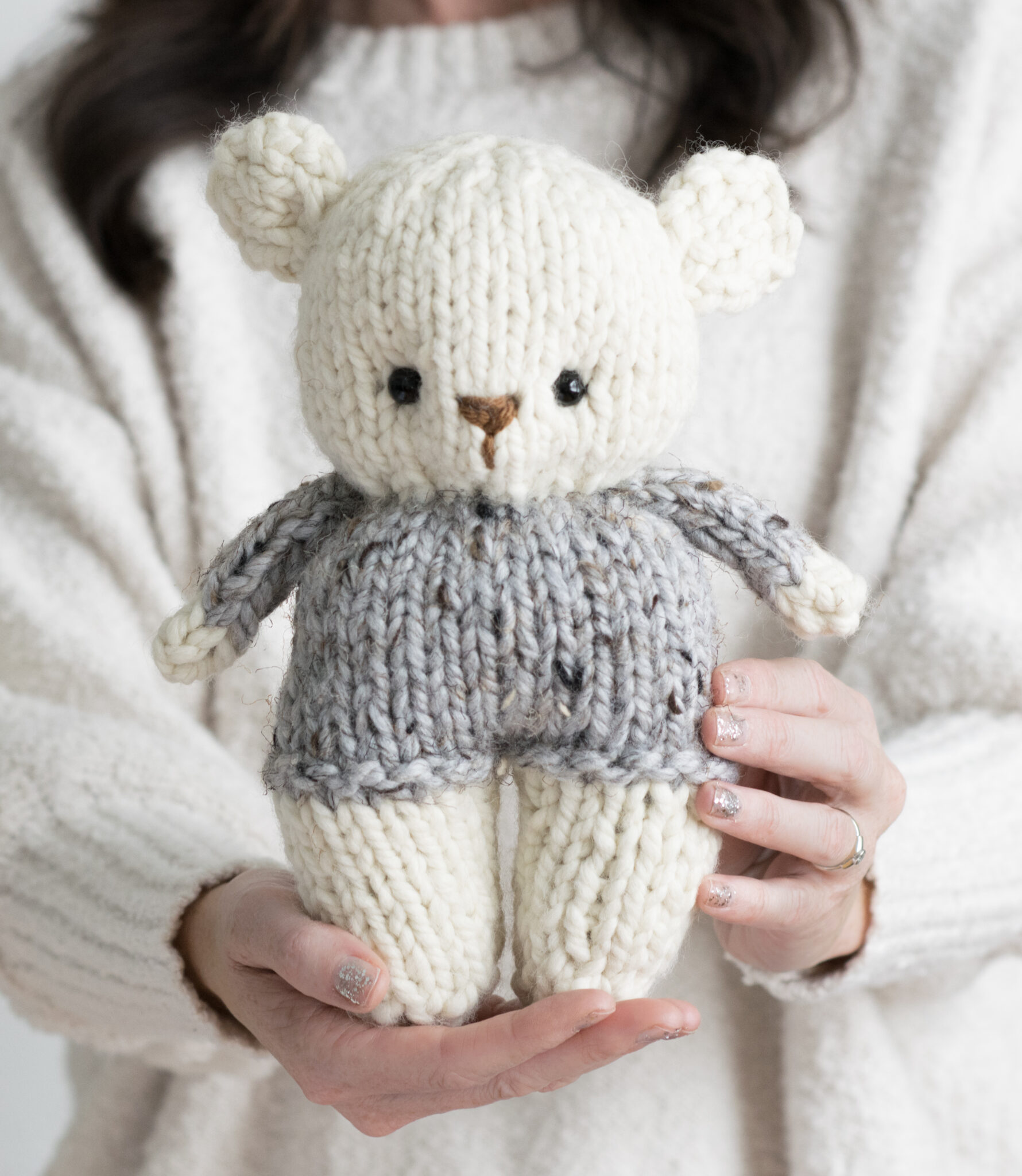 Easy Bear Knitting Pattern – Mama In A Stitch