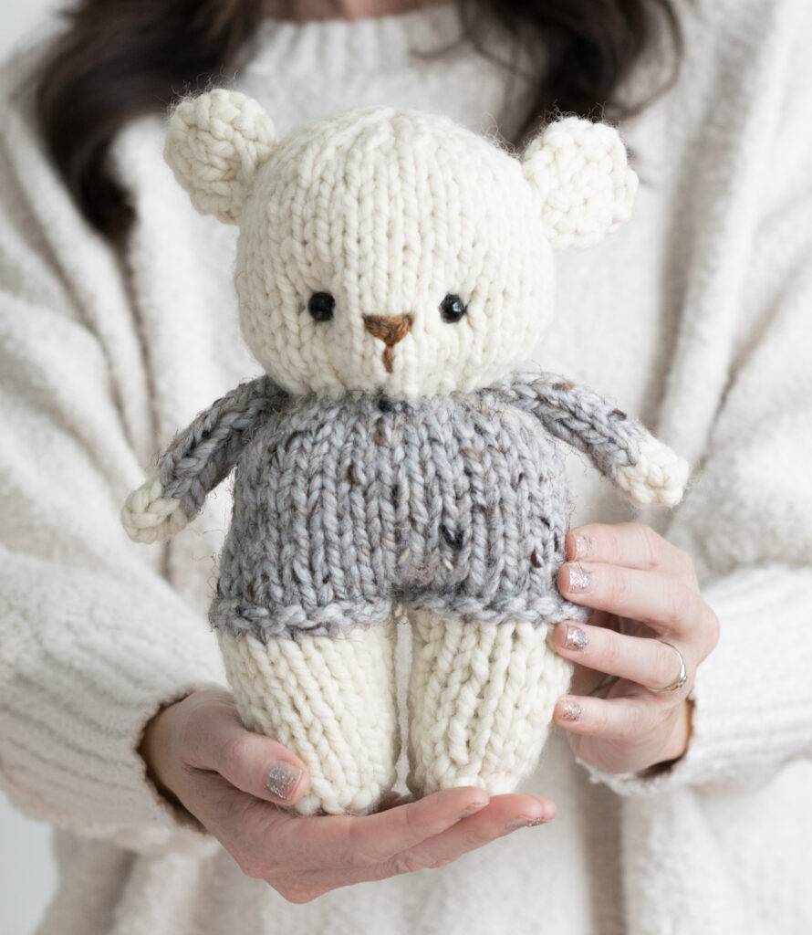 Easy Bear Knitting Pattern – Mama In A Stitch