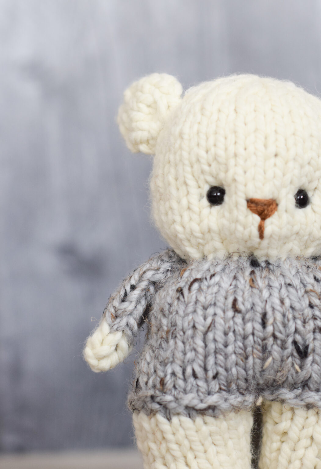 Easy Bear Knitting Pattern – Mama In A Stitch