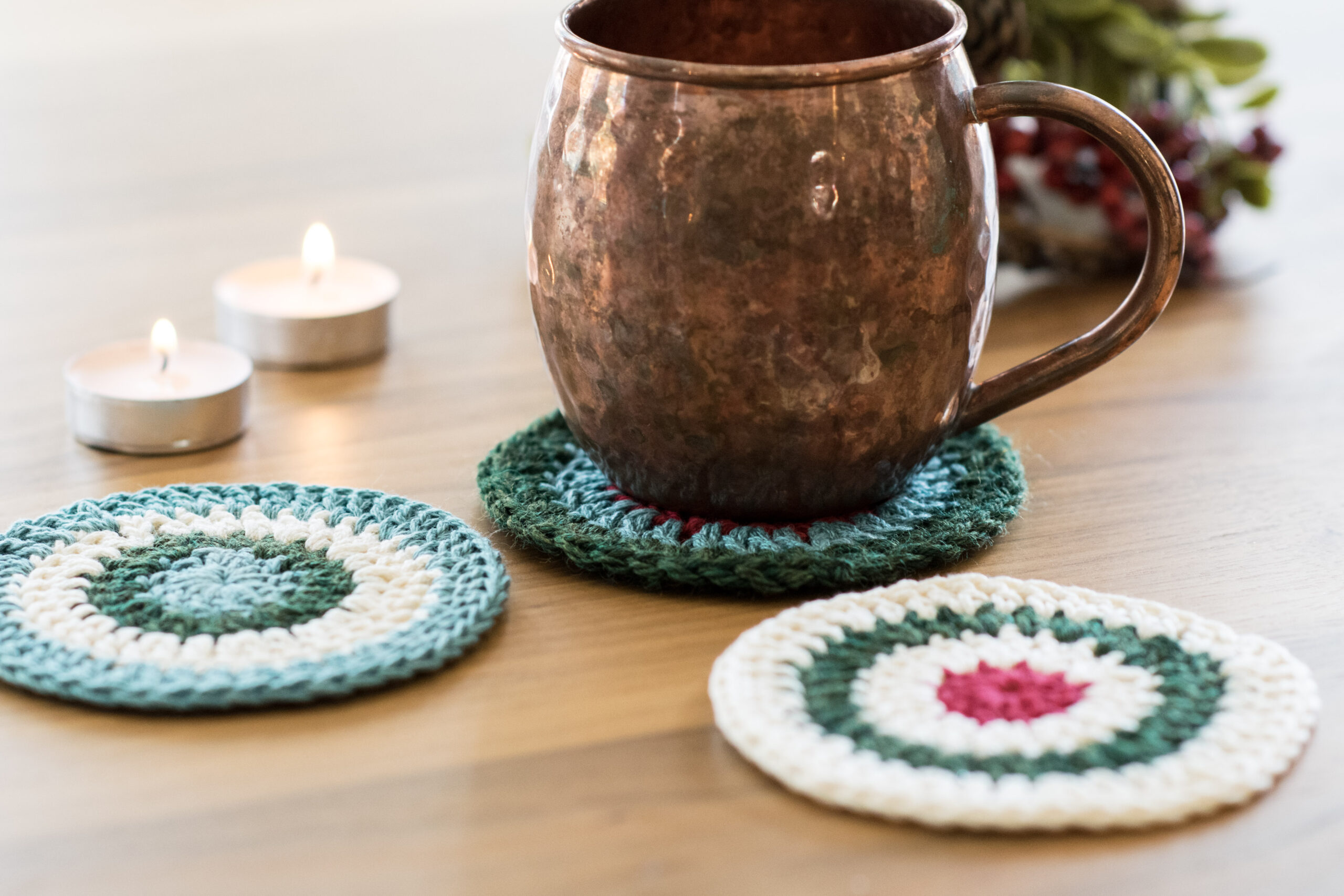 Christmas Coasters Crochet Pattern – Mama In A Stitch