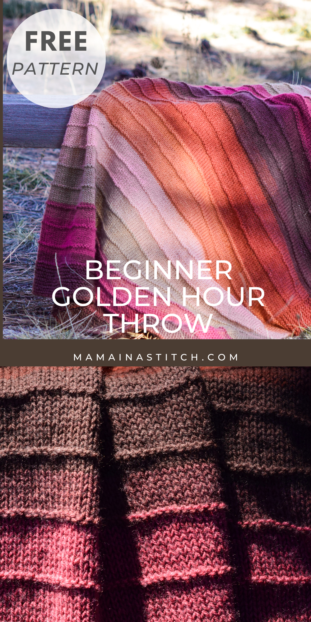 Golden Hour Mandala Blanket Pattern – Mama In A Stitch